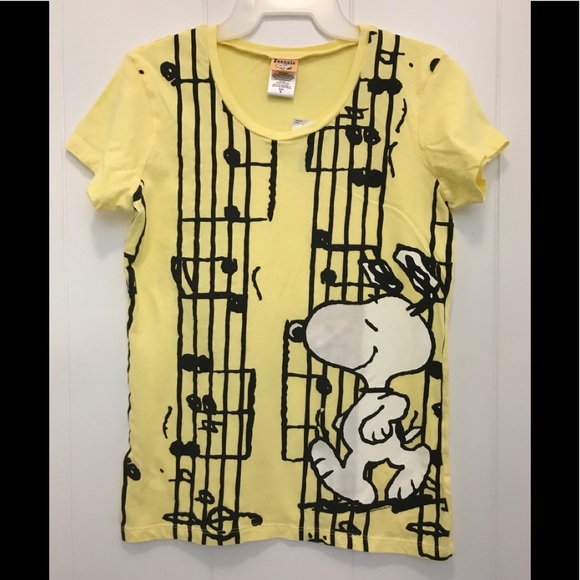 Tops | Vintage Snoopy Musical Notes Tshirt | Poshmark